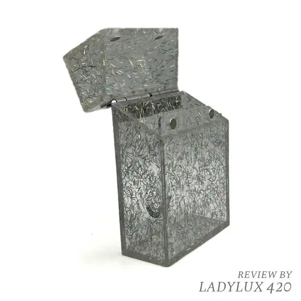 Glitter Box Holographic Storage Container for Joints – We Are Lux