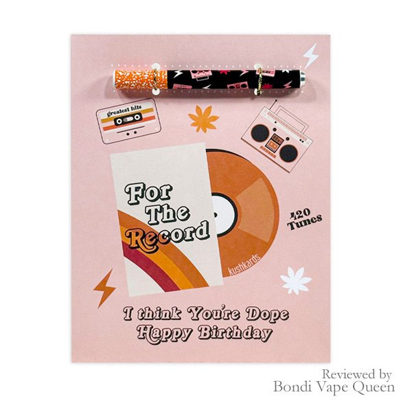 KushKards One-Hitter Greeting Card - For the Record You're Dope – We ...