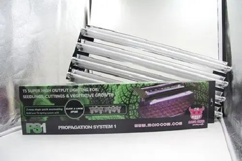 Mojo Cow PS1 Light Kit 2 x 24 Watt 6400K T5 Lamp - White – We Are Lux