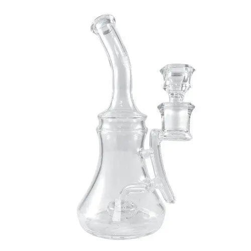 Bong by Nami Glass | Ripple Rig 8.5 inches | Dab Rig Option – We Are Lux