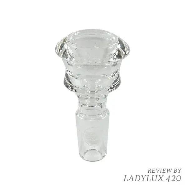 Nami Glass Replacement Ripple Line Rig Flower Bowl - 14mm male – We Are Lux