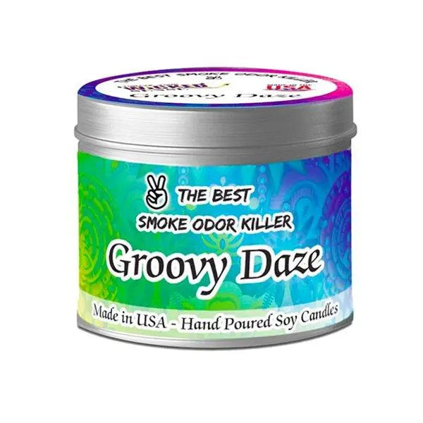 Skunk Smoke Odor Eliminator 5oz/142g Soy Candle - Groovy Daze – We Are Lux